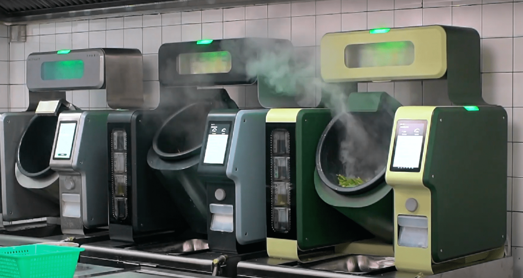 Chinese AI startup touts robot to cut restaurant costs