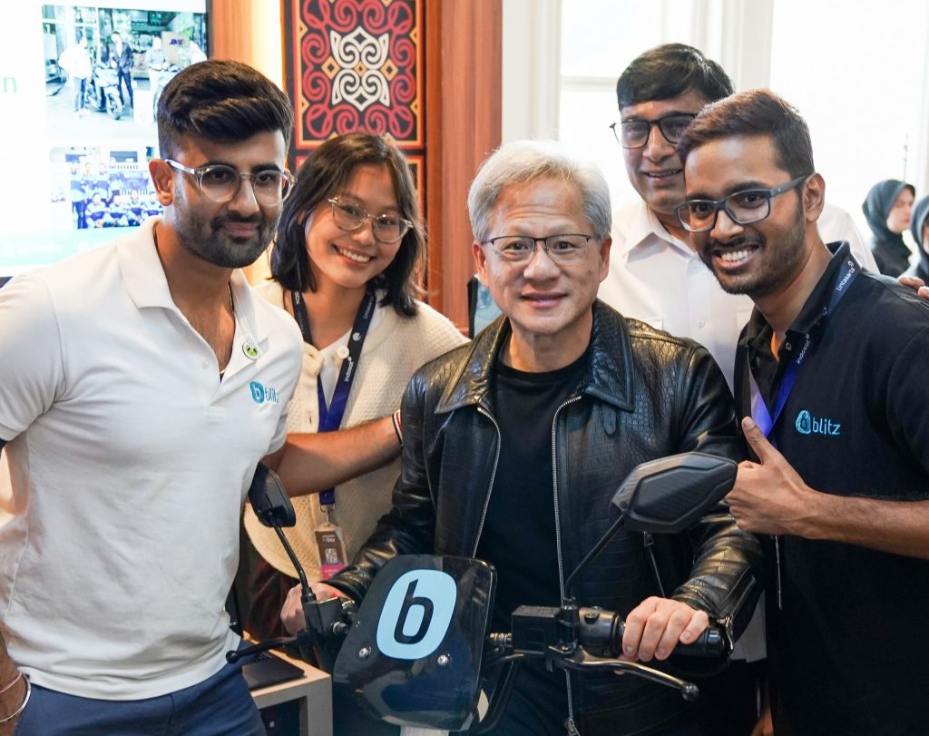 Blitz Electric partners with NVIDIA’s Inception Program, meets Jensen Huang, unveiling Next-Gen ...