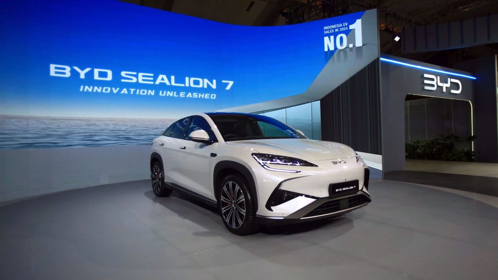 Chinese EV brands lead global sales