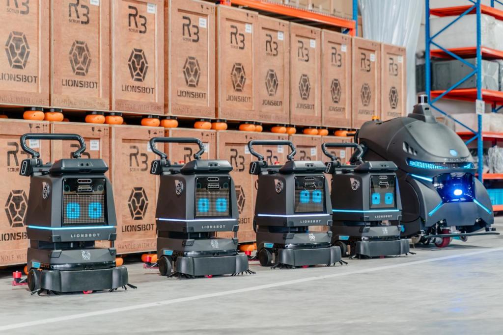LionsBot boosts cleaning robots’ efficiency with AI