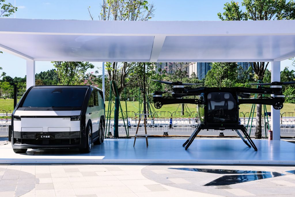 Xpeng unveils ‘Physical AI’ products with robotaxi, flying cars