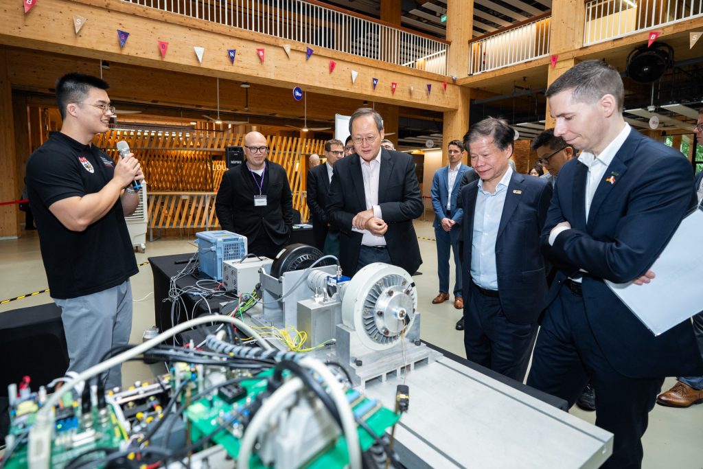 NTU to host new AI robotics lab with Germany motion tech firm