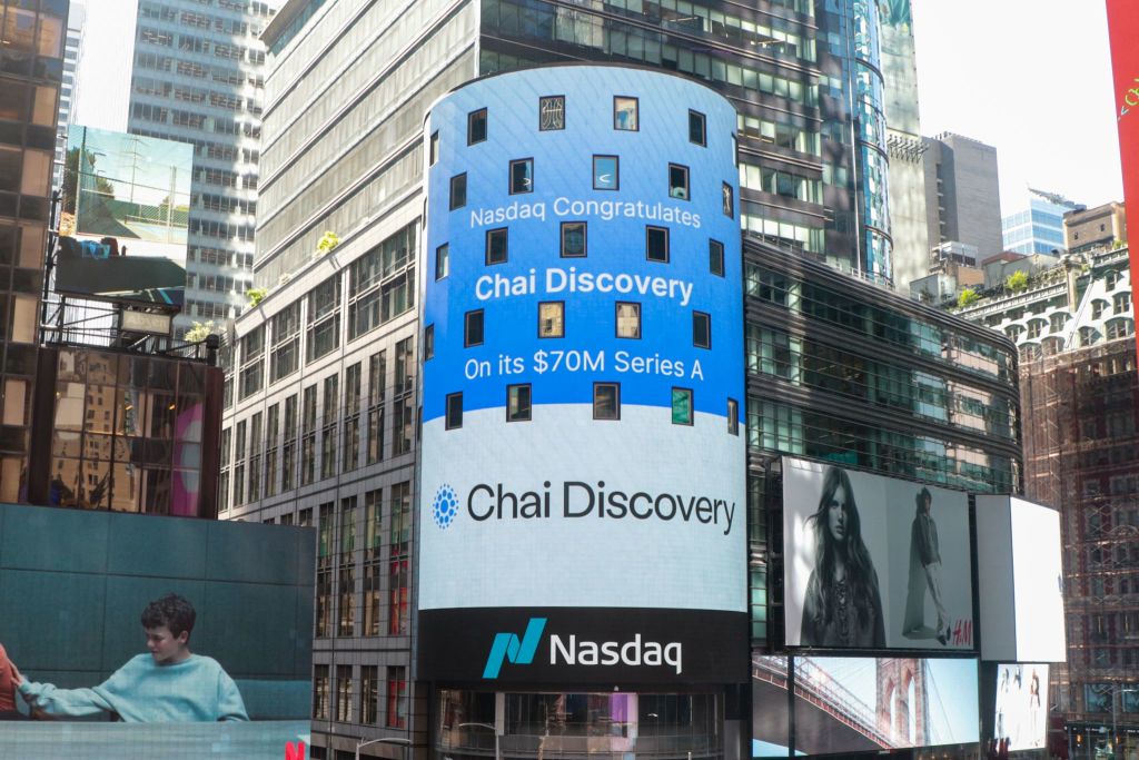OpenAI-backed Chai Discovery raises $130m series B for research