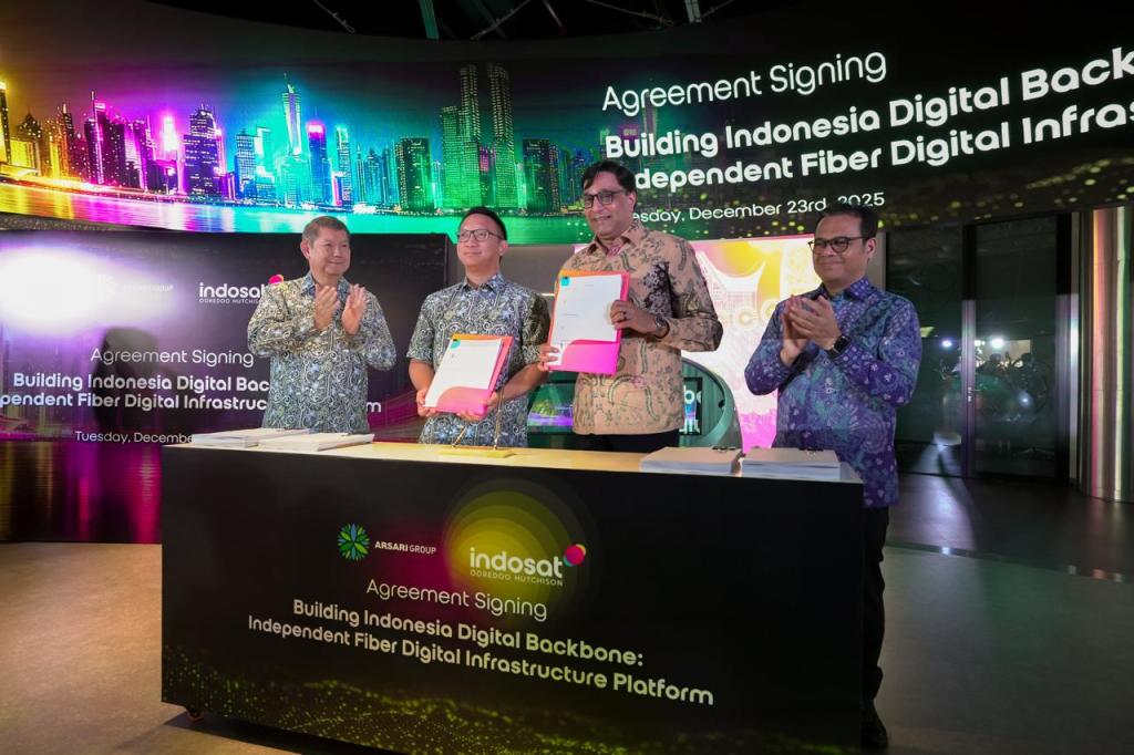 Indosat, Northstar, Arsari to build fiber infra platform in Indonesia