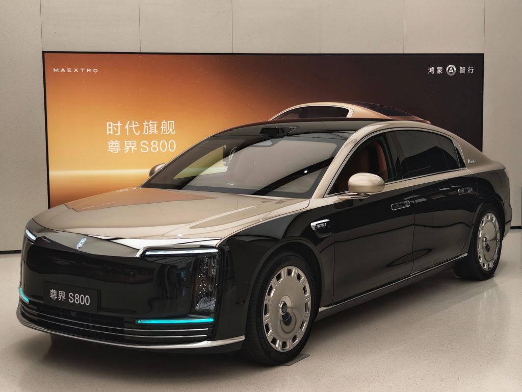 Huawei’s Maextro S800 leads China ultra-luxury EV sales