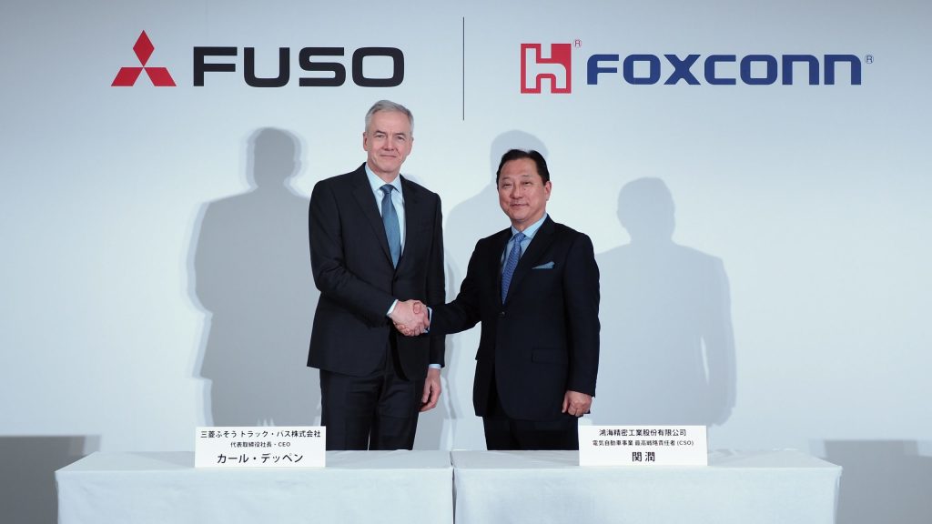 Foxconn, Japan's Mitsubishi Fuso to form electric bus joint venture