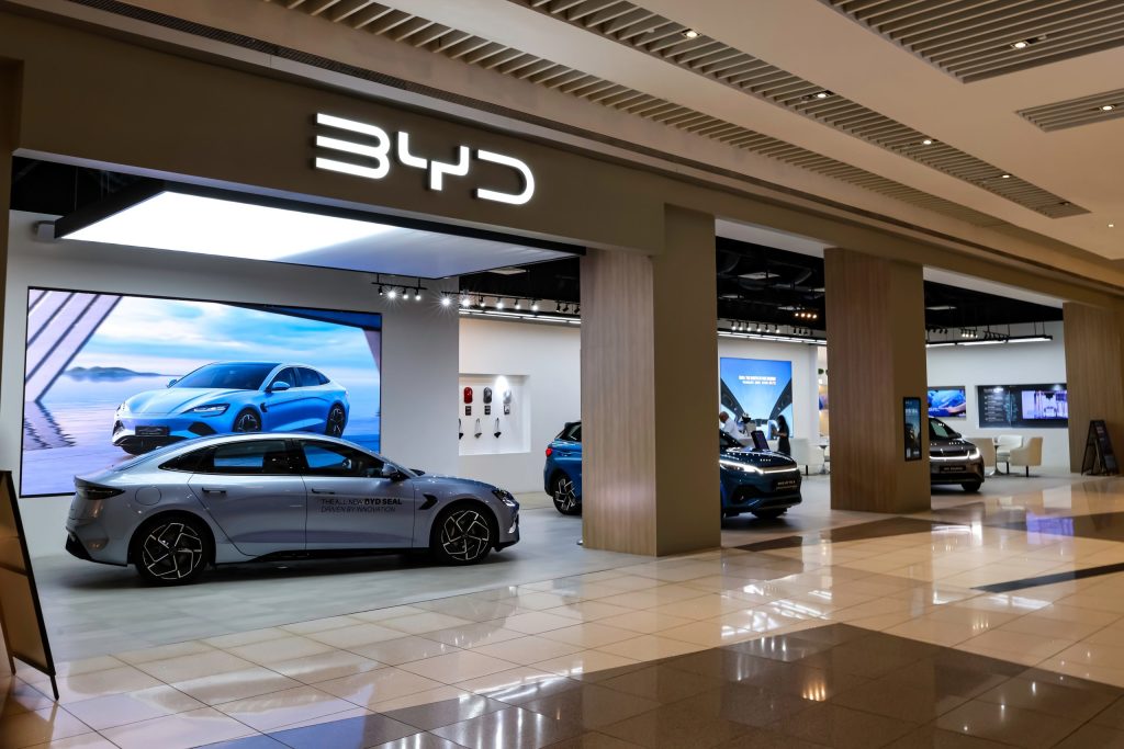 BYD targets 1.3 million overseas EV deliveries in 2026