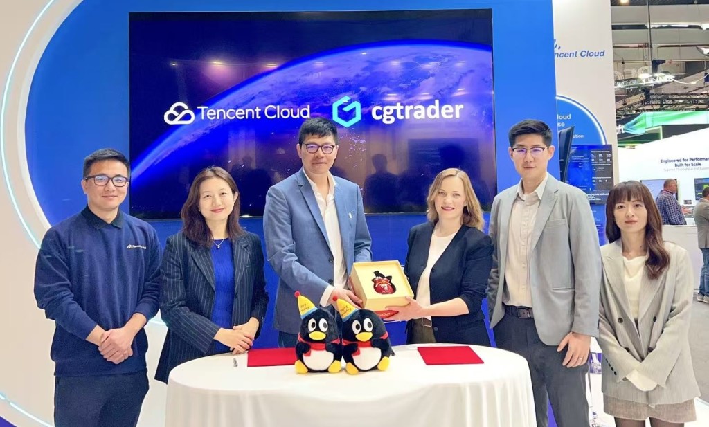 Tencent Cloud, CGTrader partner on AI 3D content