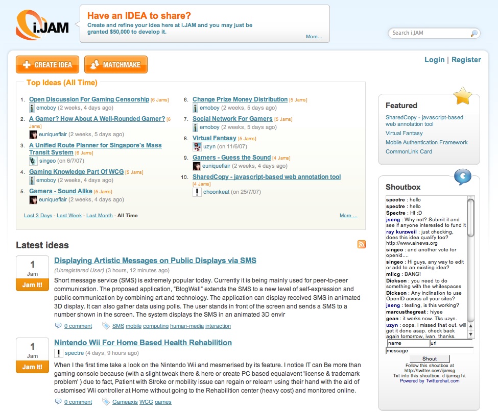 Introduction to i.JAM Platform, Singapore