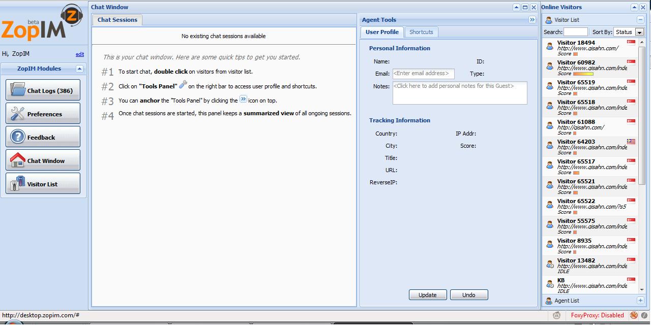 Interview with Julian Low and the team behind ZopIM