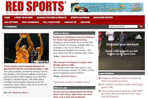 Interview with Les Tan, Founder of RedSports.SG