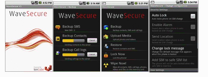 A Roundup for TenCube in 2009 – WaveSecure & Android for Life