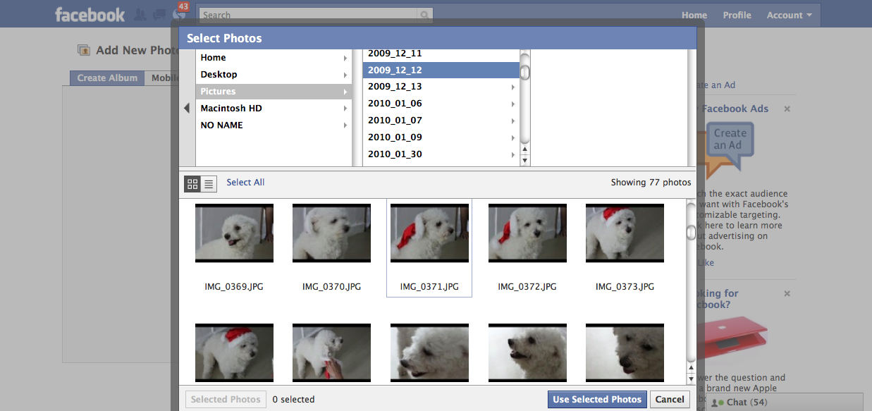 Facebook's New Photo Uploader