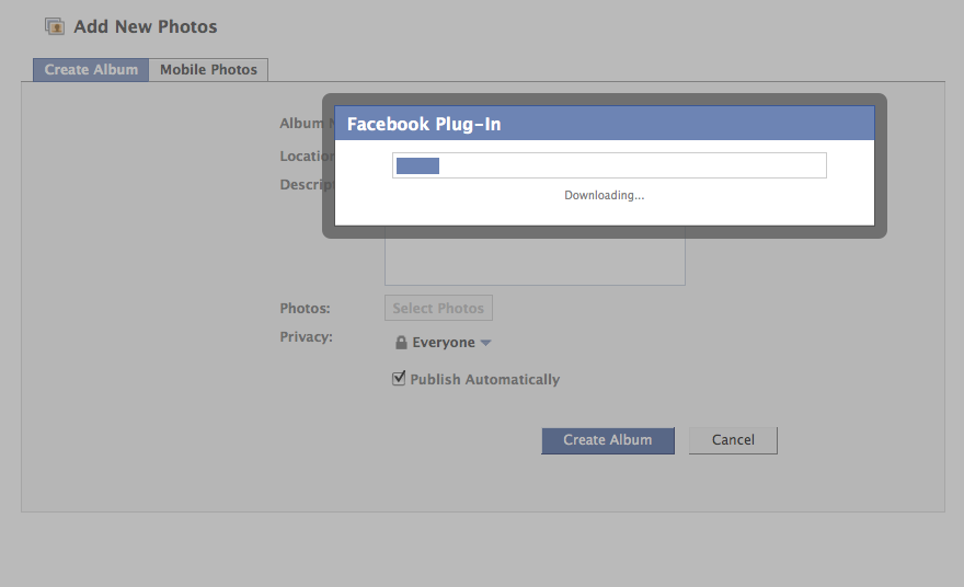 Facebook's New Photo Uploader