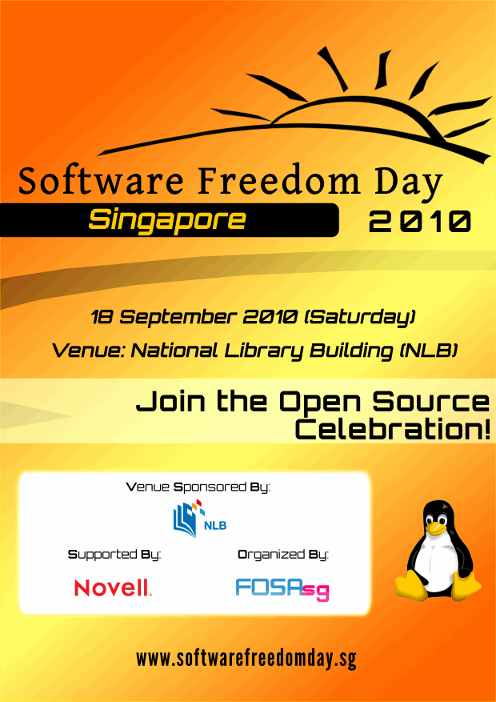 Software Freedom Day 2010 – 18 Sept