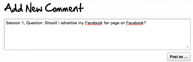 Get Your Questions Answered at Facebook Success Summit 2010