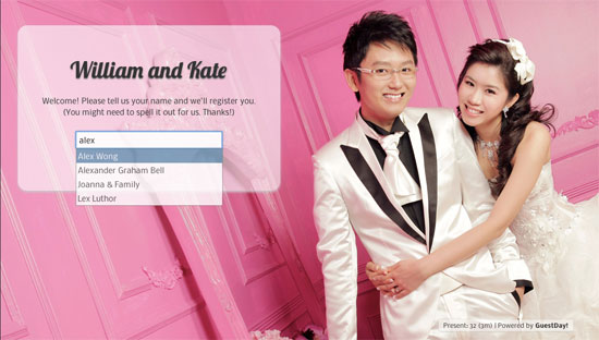 How Wedding Couples Use GuestDay For Onsite Registrations