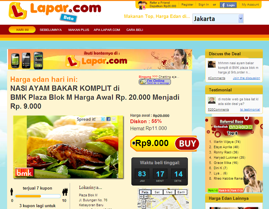 Lapar.com Offers Daily Deals for Culinary Products