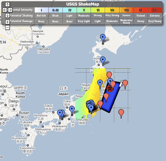 Japan Earthquake on Twitter, Sina Weibo and Google