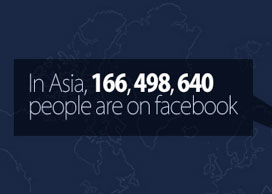 Top 40 Facebook Countries in Asia [INFOGRAPHIC]