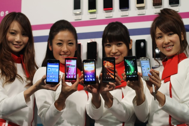 Docomo Shows Off 24 New Mobile Devices, Including 14 New Smartphones