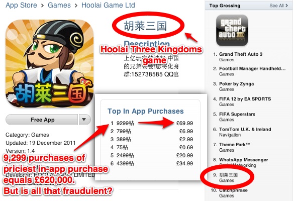 Fraud Scare in App Store as Chinese Game Charges for Massive In-App ...