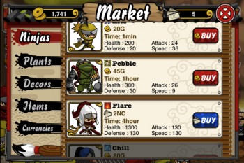 CyberAgent Brings Ninja Farm to its Gamewave Platform