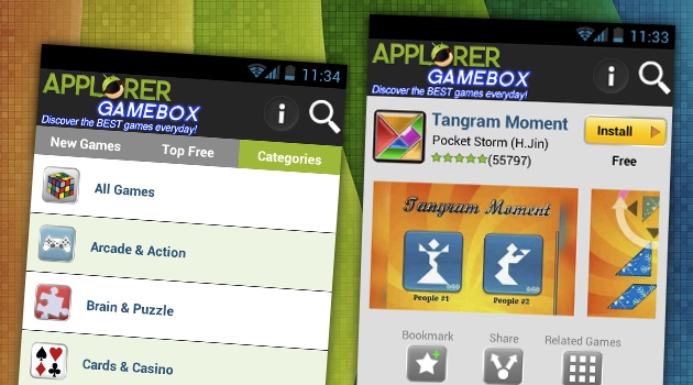 Applorer Gamebox Wants to Help You Find Android Games, Brings Better ...