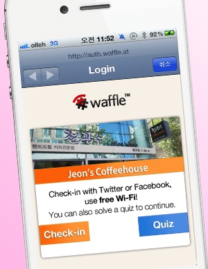 Waffle: Making Public Wifi Social, and Hopefully Easier