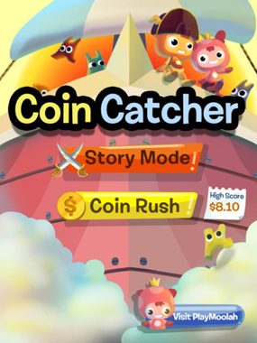 PlayMoolah launches Coin Catcher, its first iPad app