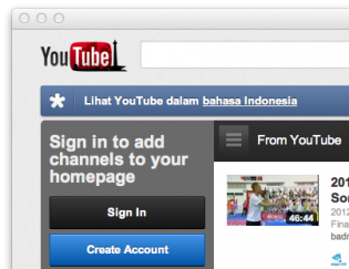 YouTube Launches Localized Site For Indonesia