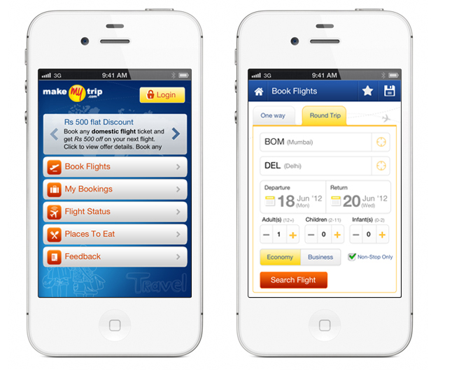 India's Makemytrip Makes an iPhone App, Finally
