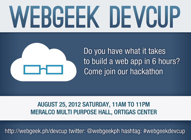 Philippines Webgeek Promises Loads of Prizes at its Hackathon