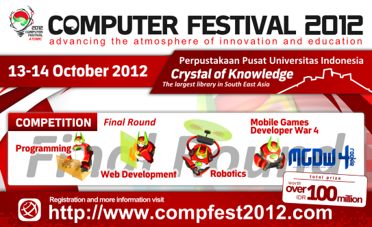Compfest 2012 Kicks off Tech-filled Fall Season in Indonesia