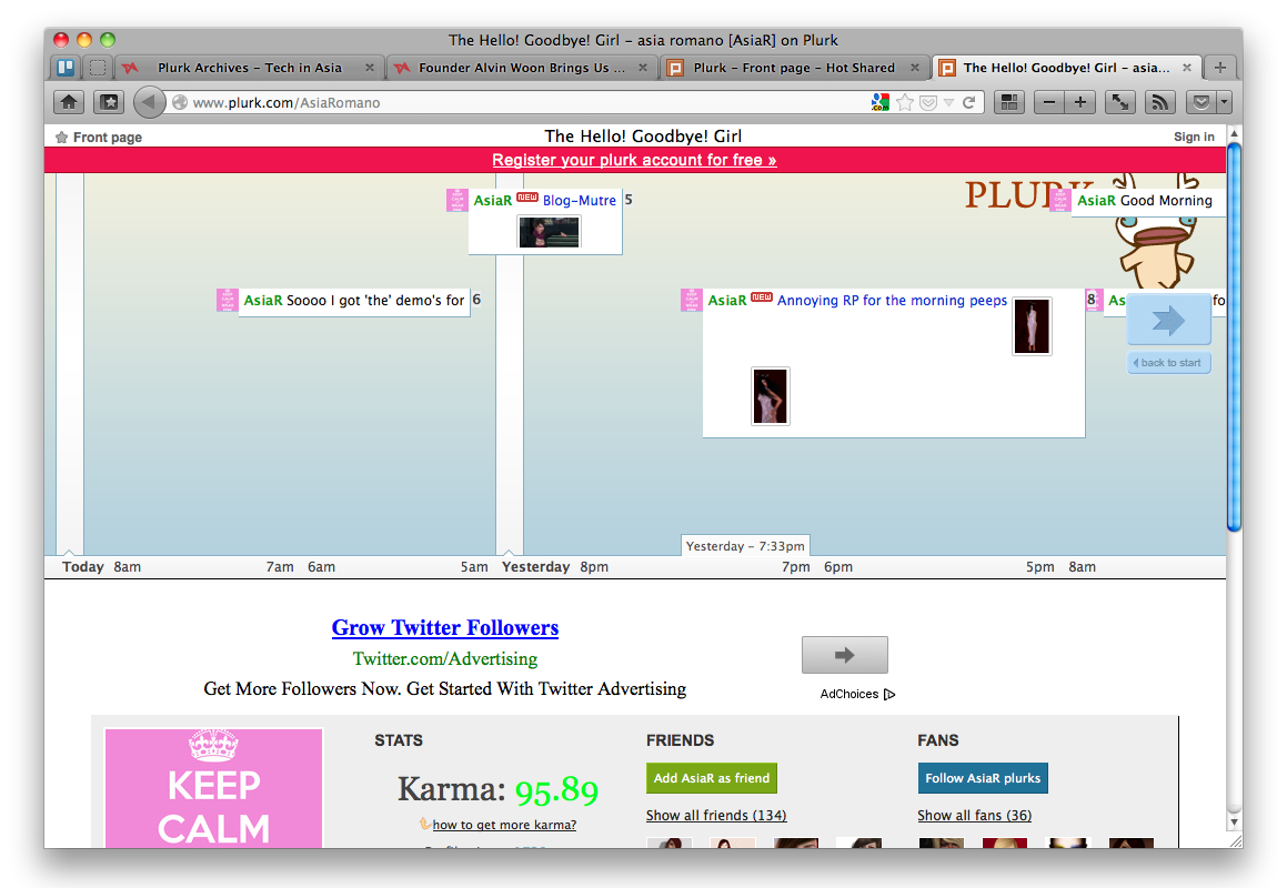 Twitter-esque Startup Plurk Gets Series A Funding