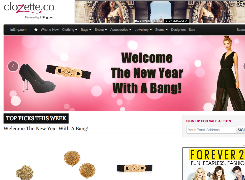 Clozette Ties Up with Local Portal InSing