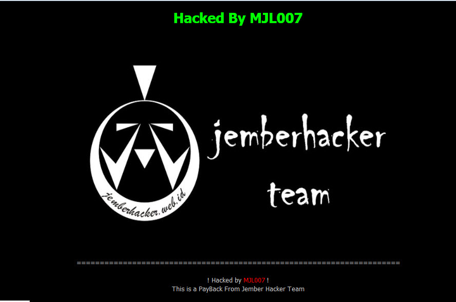 Indonesia’s President Dissed as His Website Gets Hacked