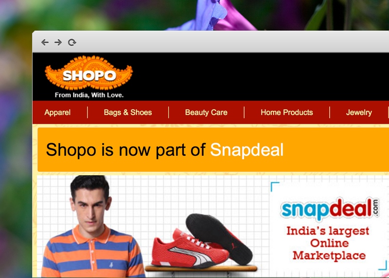 Indian E-Store Shopo is Acquired in a Snappy Snapdeal Deal