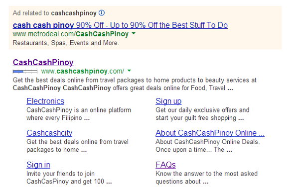 Buying Google AdWords against competitors: A good sign for Southeast ...