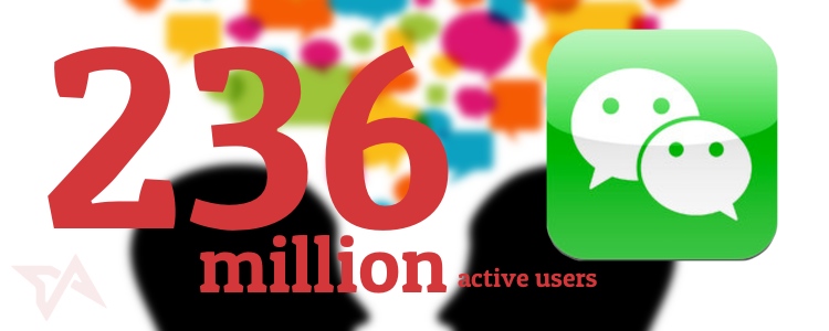 Tencent Q2 financials says WeChat now has 236M active users Tencent Q2 financials says WeChat now has 236M active users
