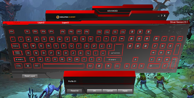 The Neolution T-Rex is best for gaming, not typing
