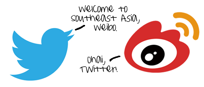 Sina Weibo enters Twitter’s turf in Southeast Asia
