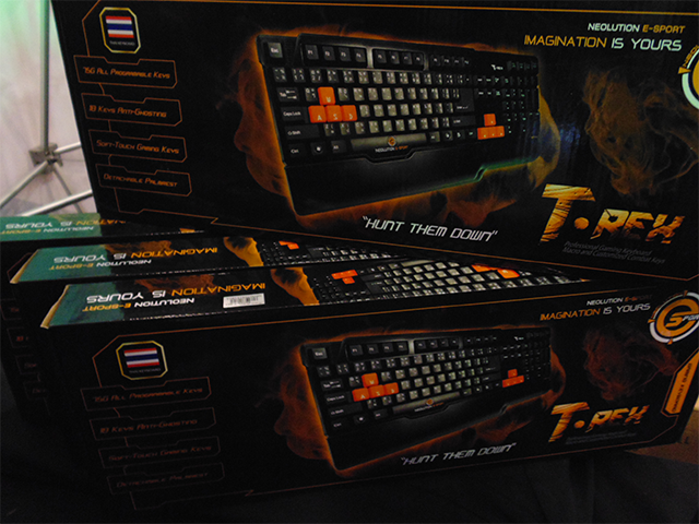The Neolution T-Rex is best for gaming, not typing