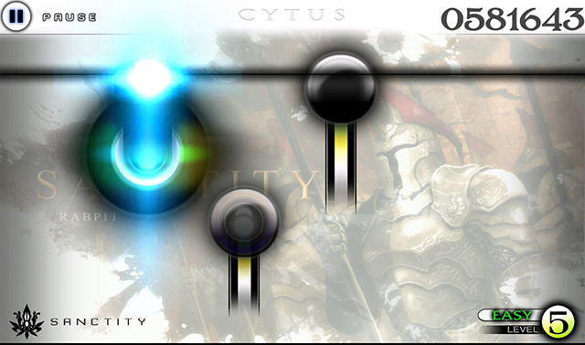 Cytus review: the beautiful rhythm game of emotion
