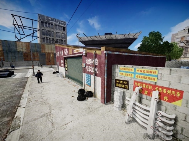 Cool mod turns GTA IV's New York into a typical Chinese city
