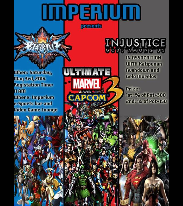 Philippines: Imperium hosts tournament for BlazBlue, Ultimate Marvel vs ...