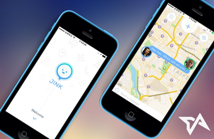 Jink prevents friends from getting lost and arriving late