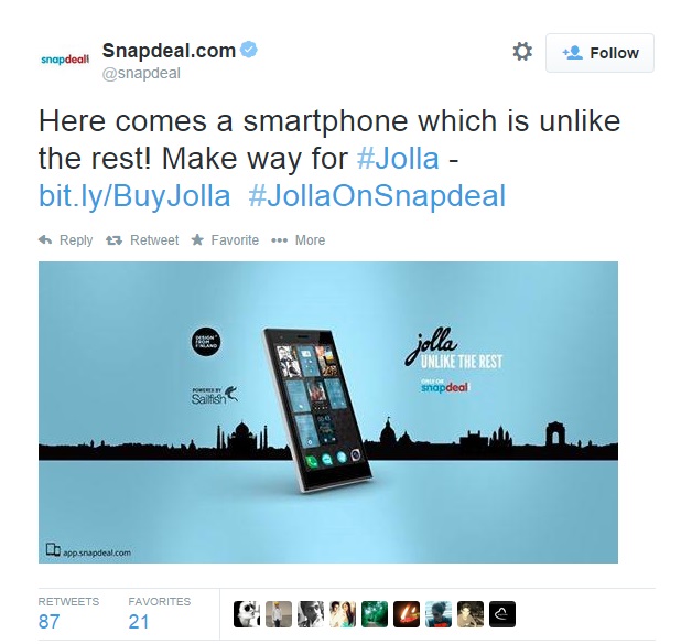 Watch out Xiaomi: Jolla from Finland sails into India