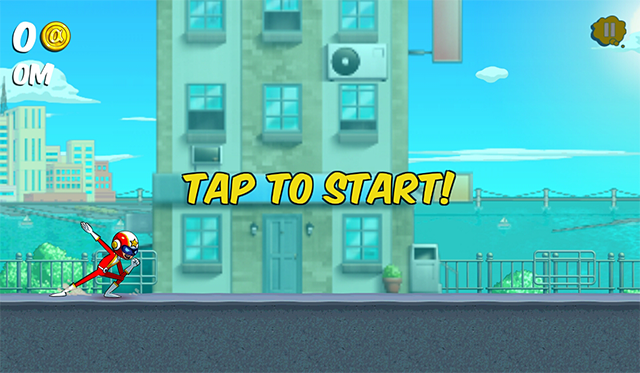 Run Run Super V: an endless runner with jets, and giant robots