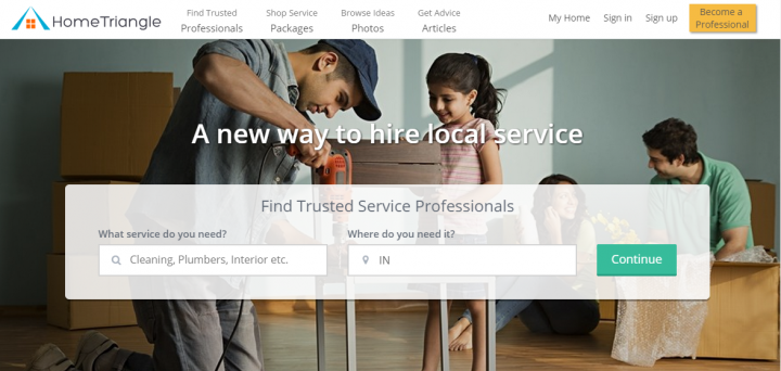 HomeTraingle: a marketplace for home improvement contractors